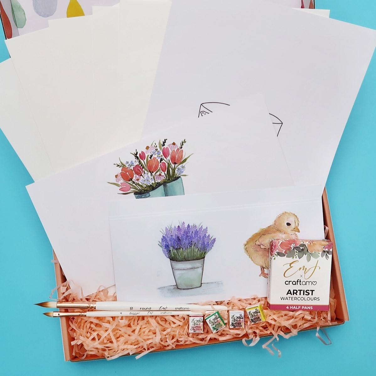 Emma Lefebvre X Craftamo / Paint With Emma April Box
