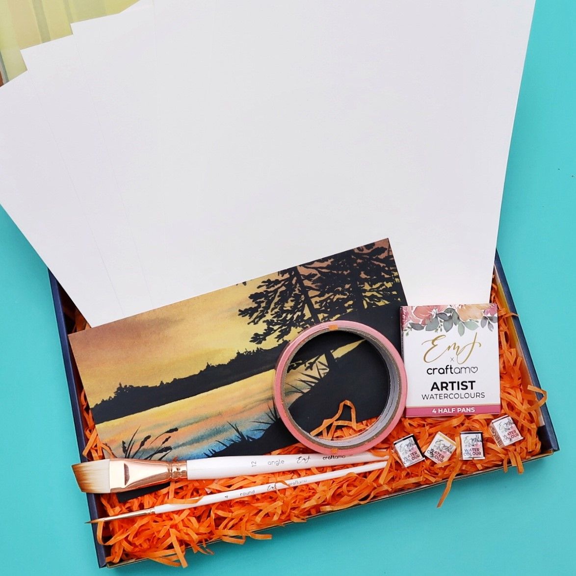 Emma Lefebvre X Craftamo / Paint With Emma August Box
