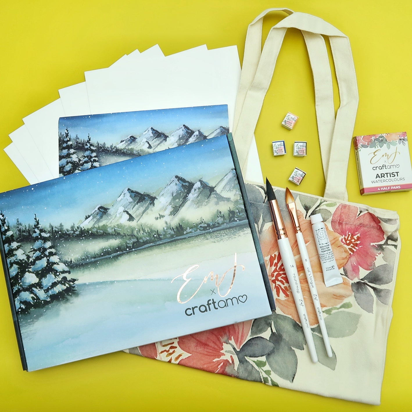 Emma Lefebvre X Craftamo / Paint With Emma December Box