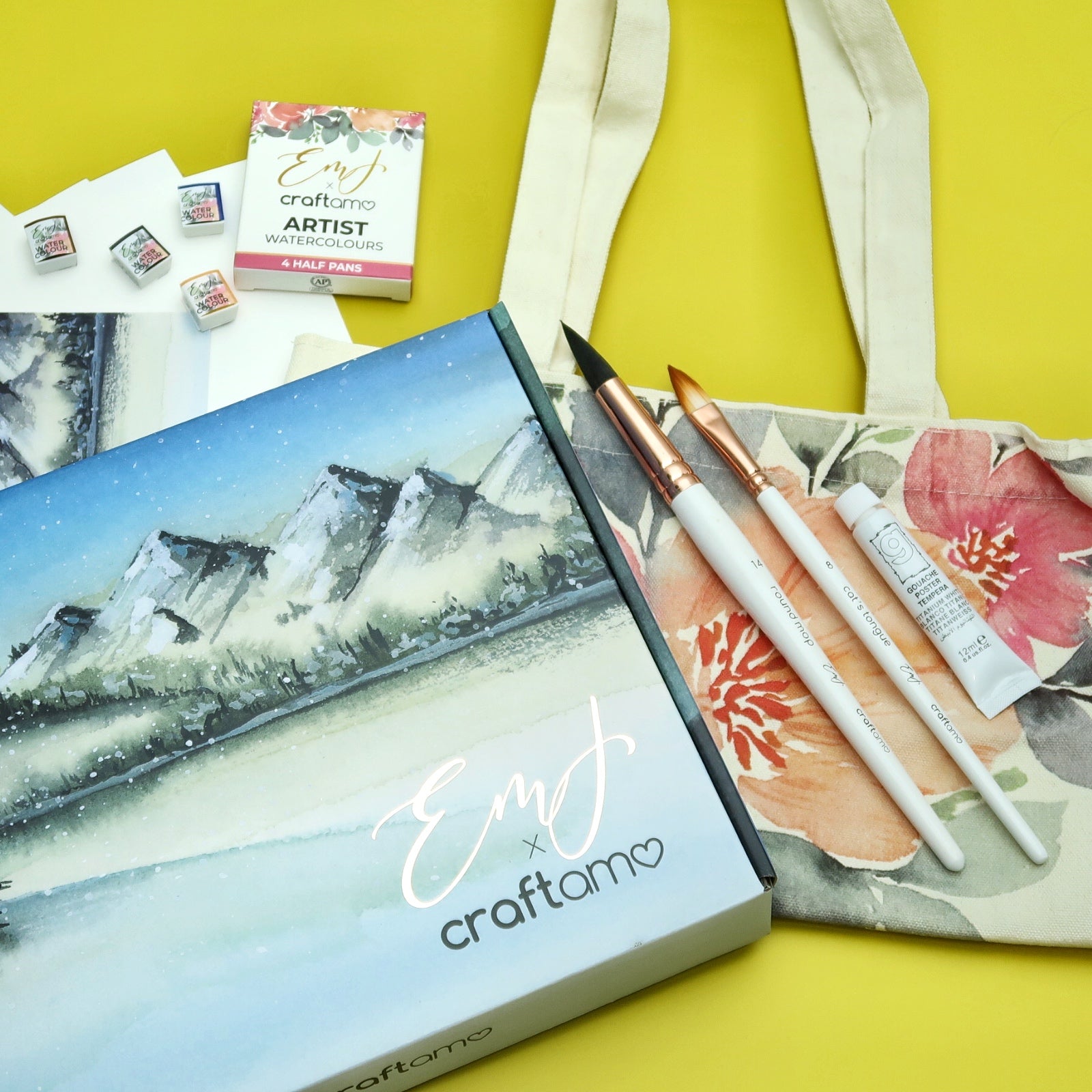 Emma Lefebvre X Craftamo / Paint With Emma December Box