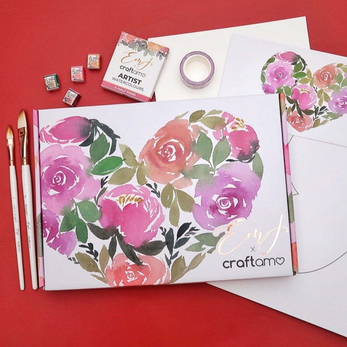 Emma Lefebvre X Craftamo / Paint With Emma February Box
