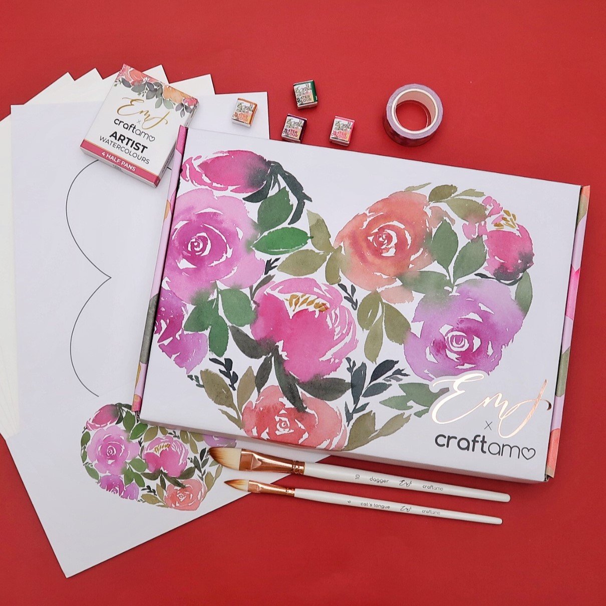Emma Lefebvre X Craftamo / Paint With Emma February Box