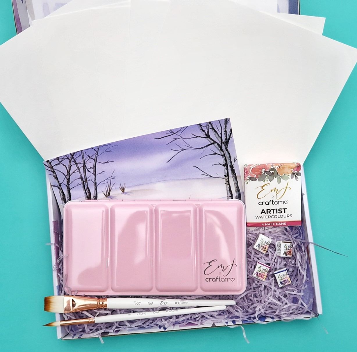 Emma Lefebvre X Craftamo / Paint With Emma January Box