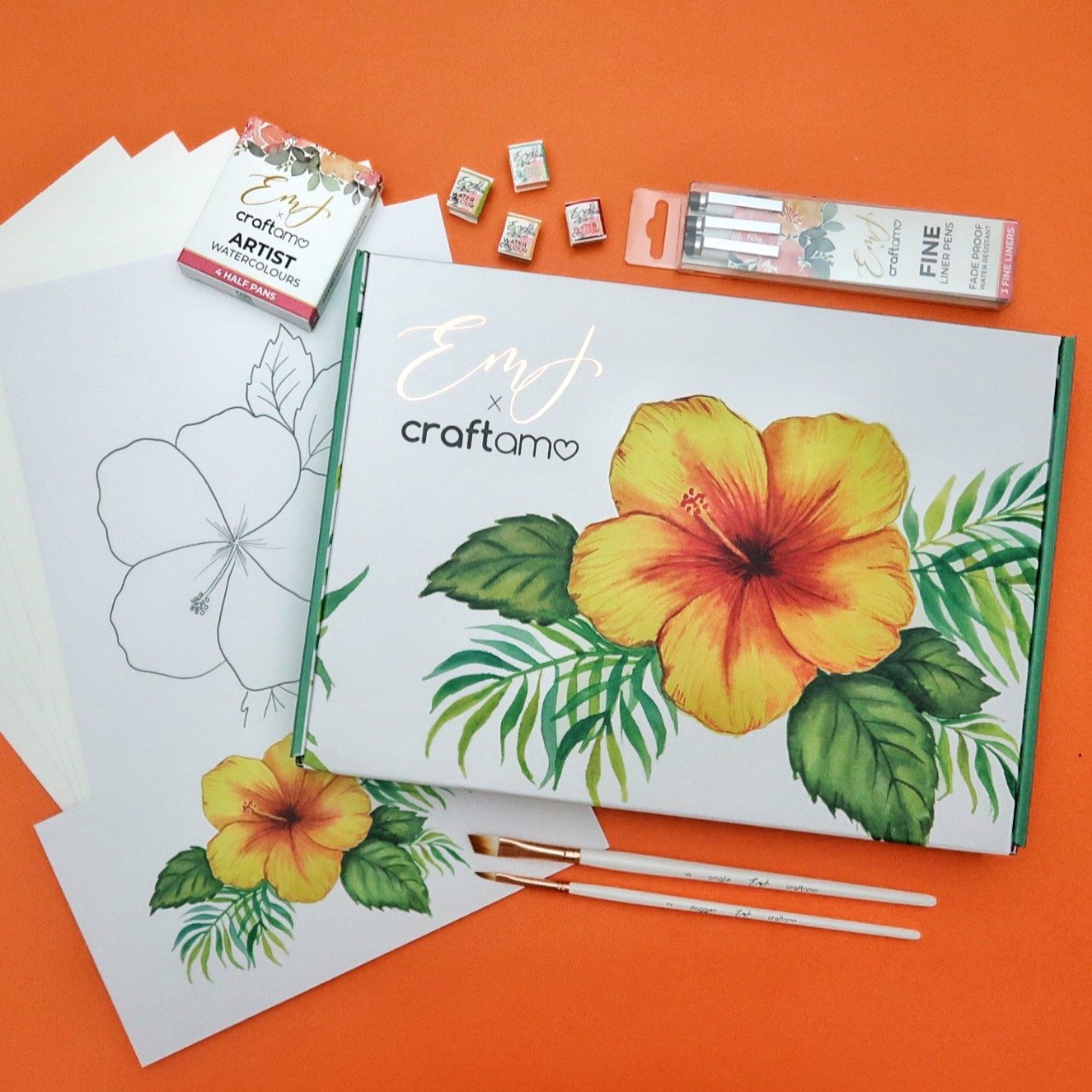 Emma Lefebvre X Craftamo / Paint With Emma July Box