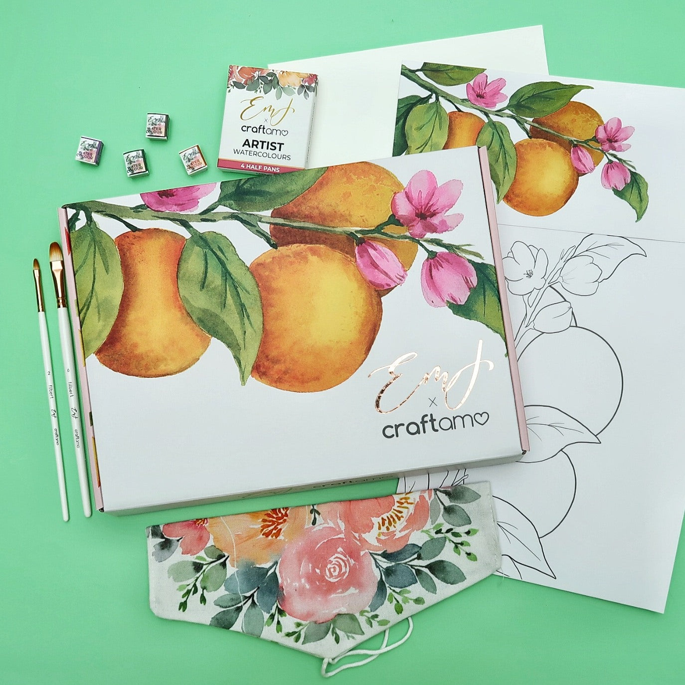 Emma Lefebvre X Craftamo / Paint With Emma June Box