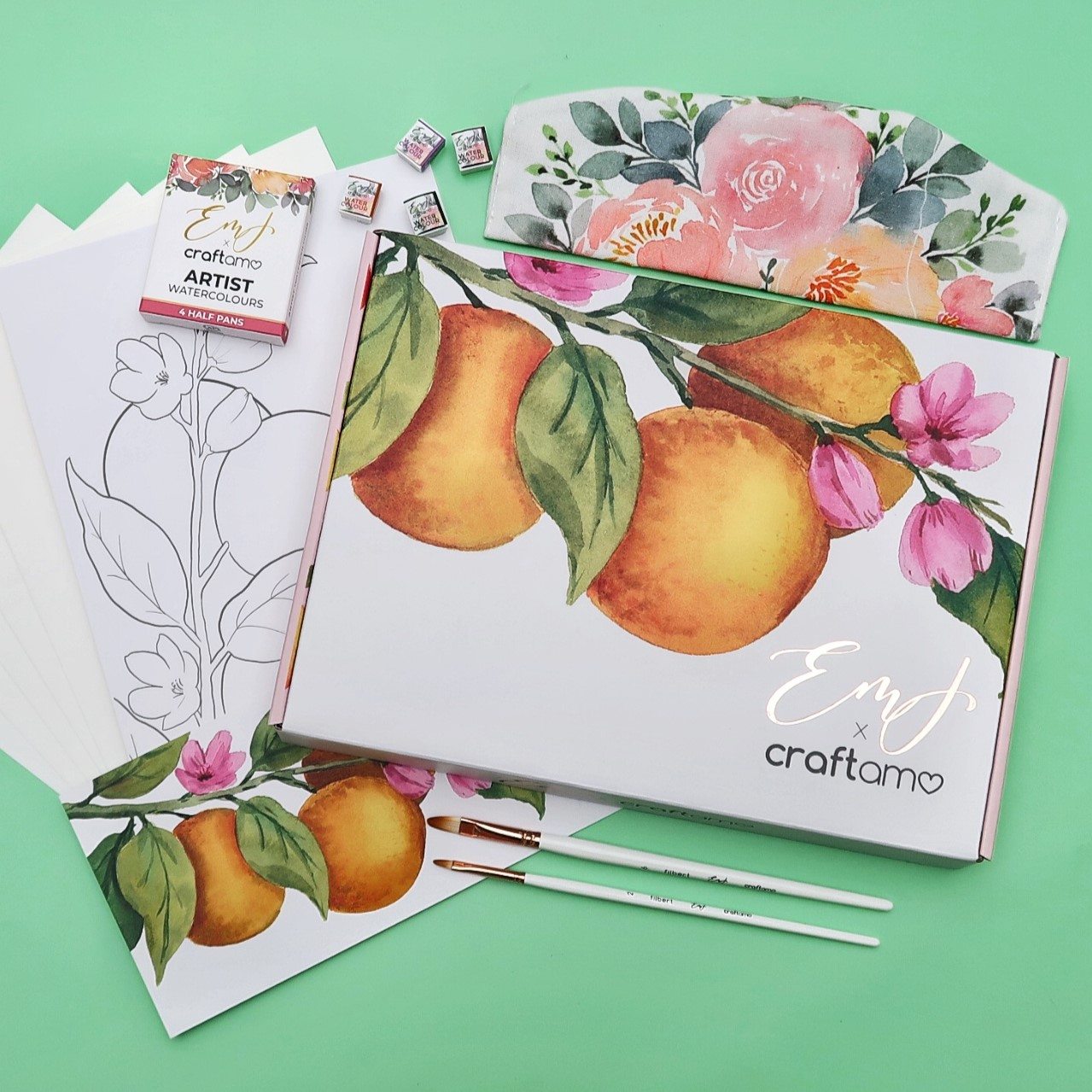 Emma Lefebvre X Craftamo / Paint With Emma June Box