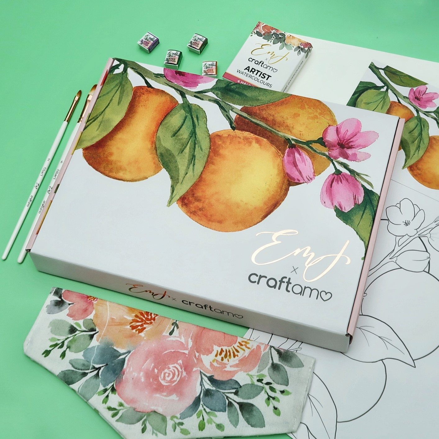 Emma Lefebvre X Craftamo / Paint With Emma June Box