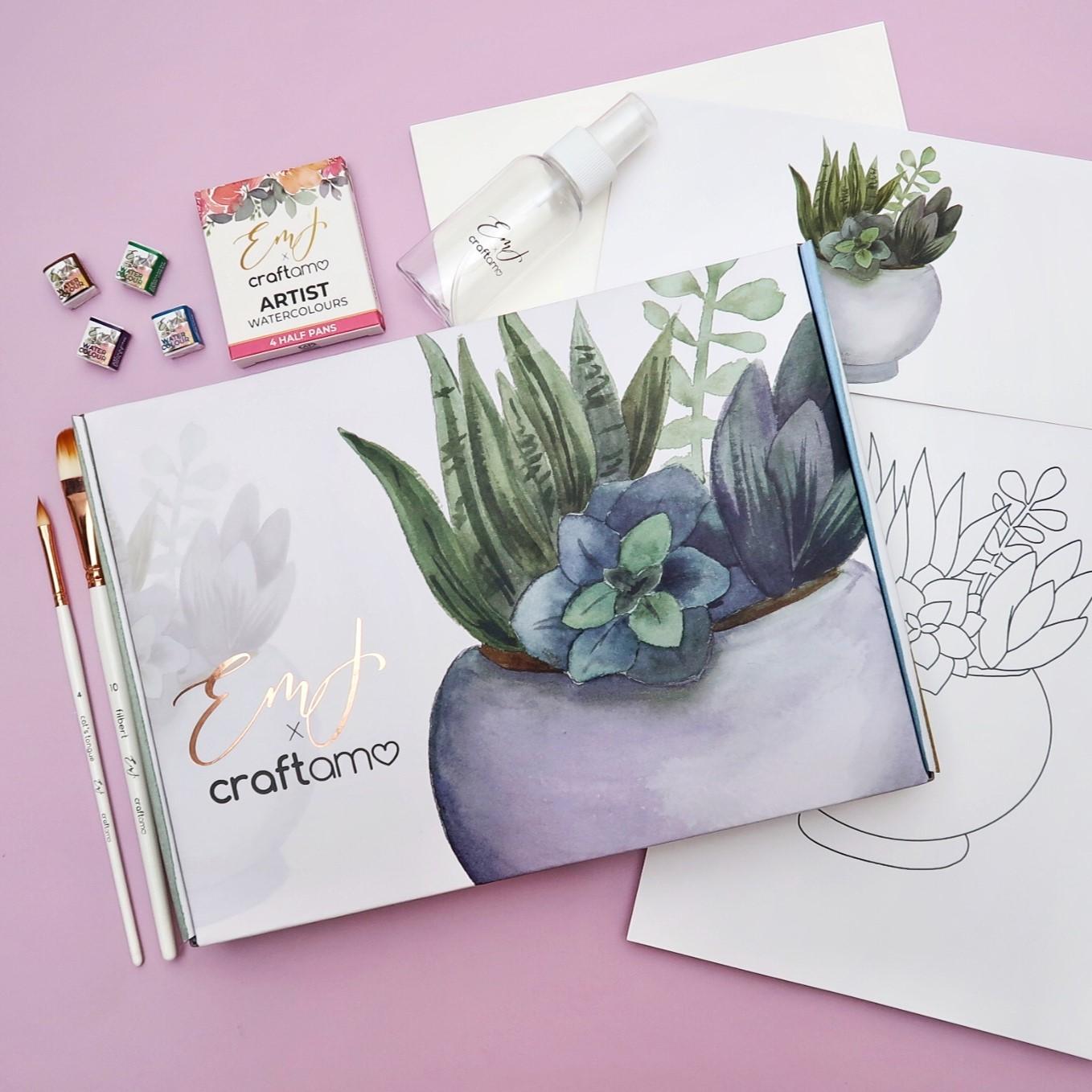 Emma Lefebvre X Craftamo / Paint With Emma March Box