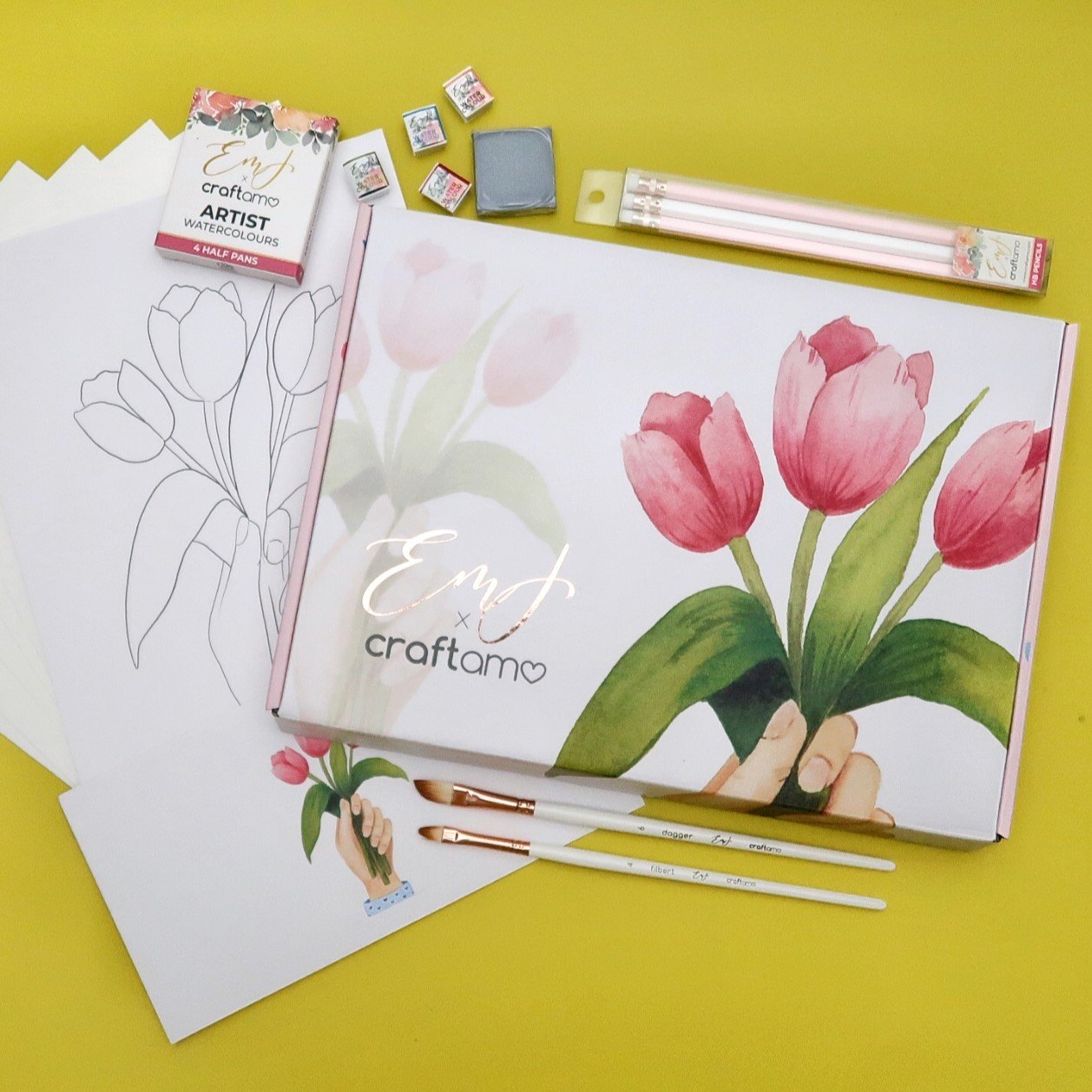 Emma Lefebvre X Craftamo / Paint With Emma May Box