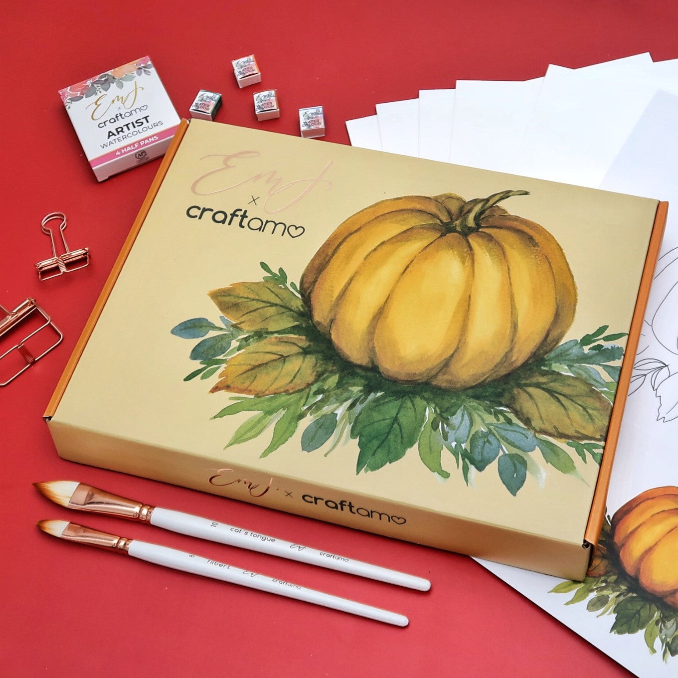 Emma Lefebvre X Craftamo / Paint With Emma October Box