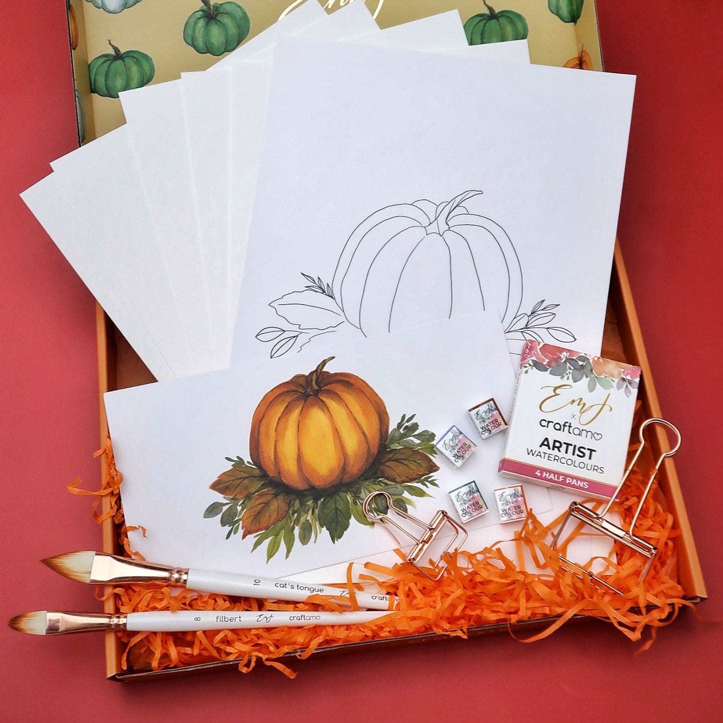 Emma Lefebvre X Craftamo / Paint With Emma October Box