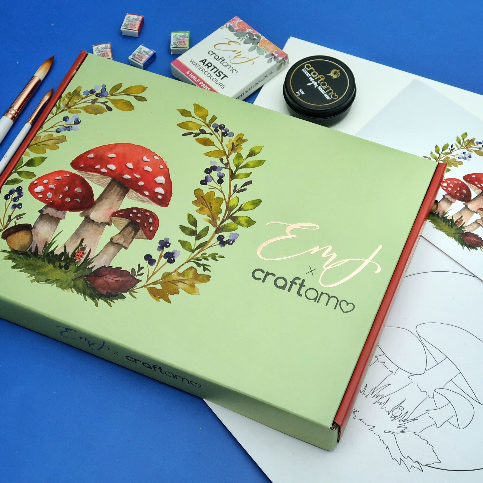Emma Lefebvre X Craftamo / Paint With Emma September Box