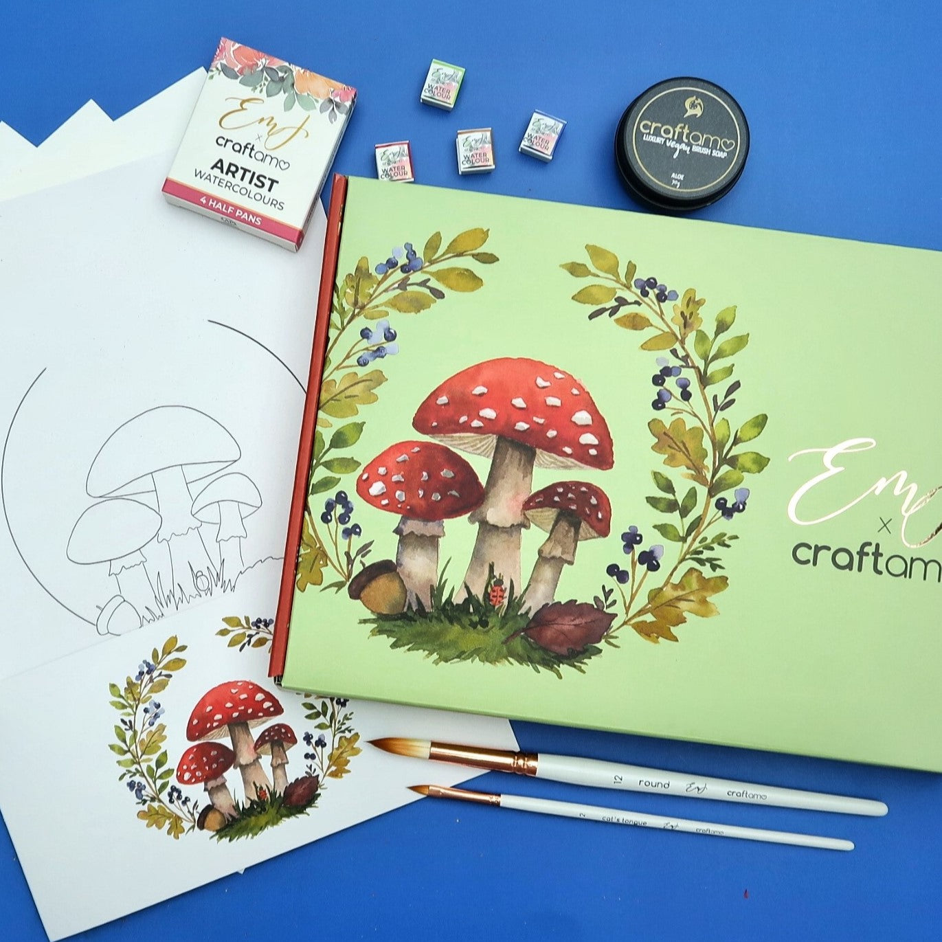 Emma Lefebvre X Craftamo / Paint With Emma September Box